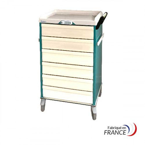 Chariot à médicament NOVELO ESCARGOT pré-équipés